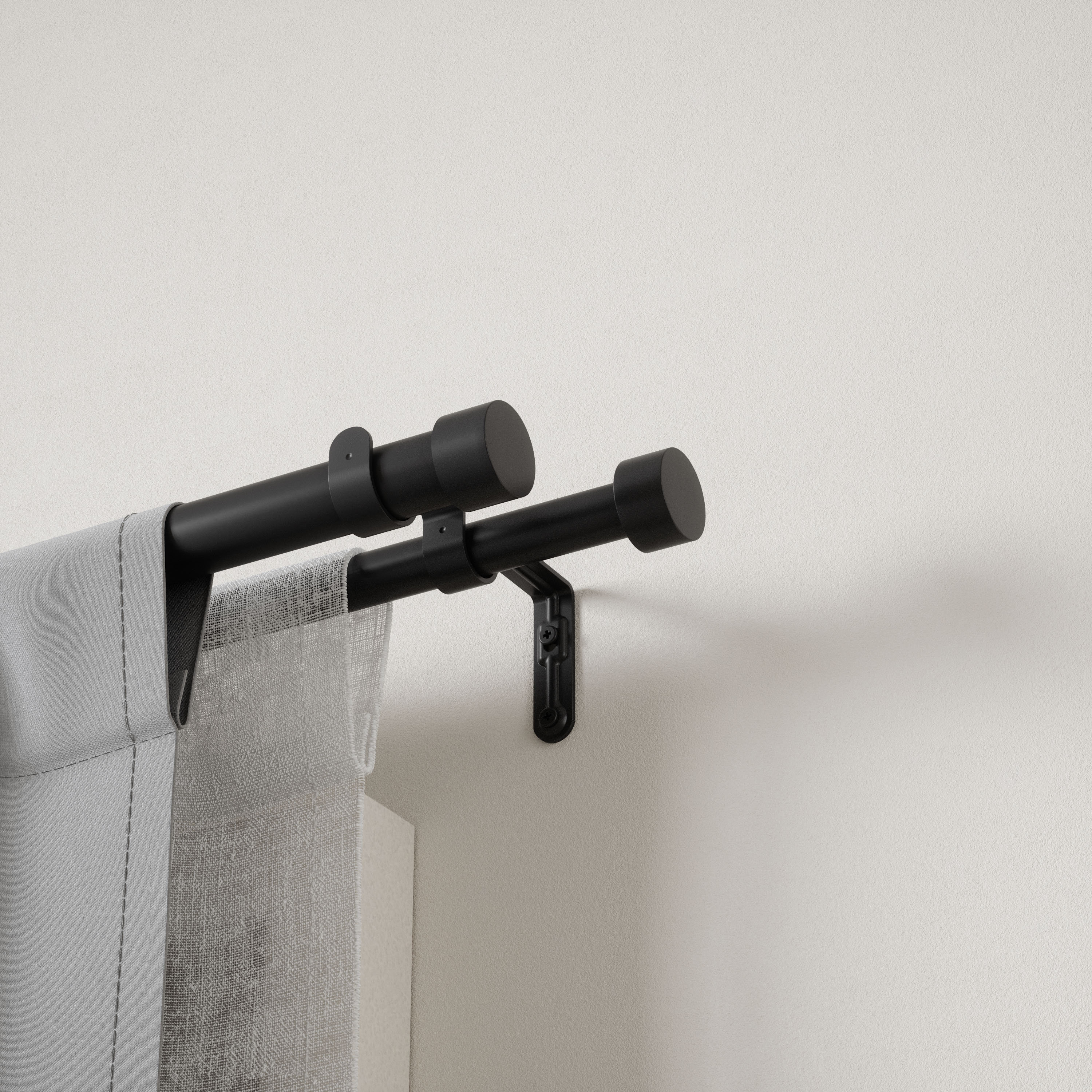 Umbra Cappa Drapery Solutions Double Curtain Rod & Reviews - Wayfair Canada