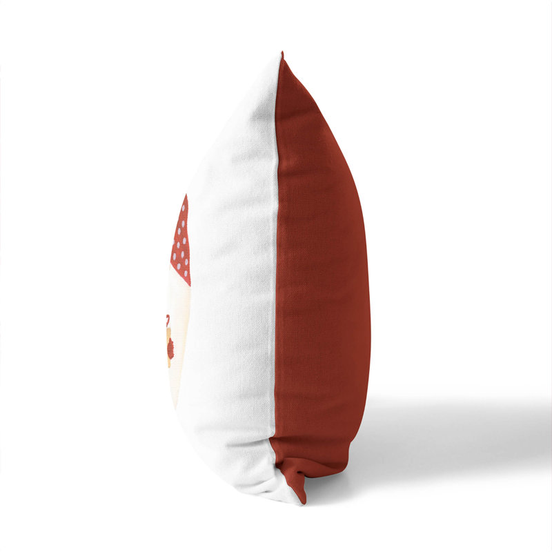 Christopher's Corner Watercolor Spotted Christmas Gnome Indoor Pillow ...