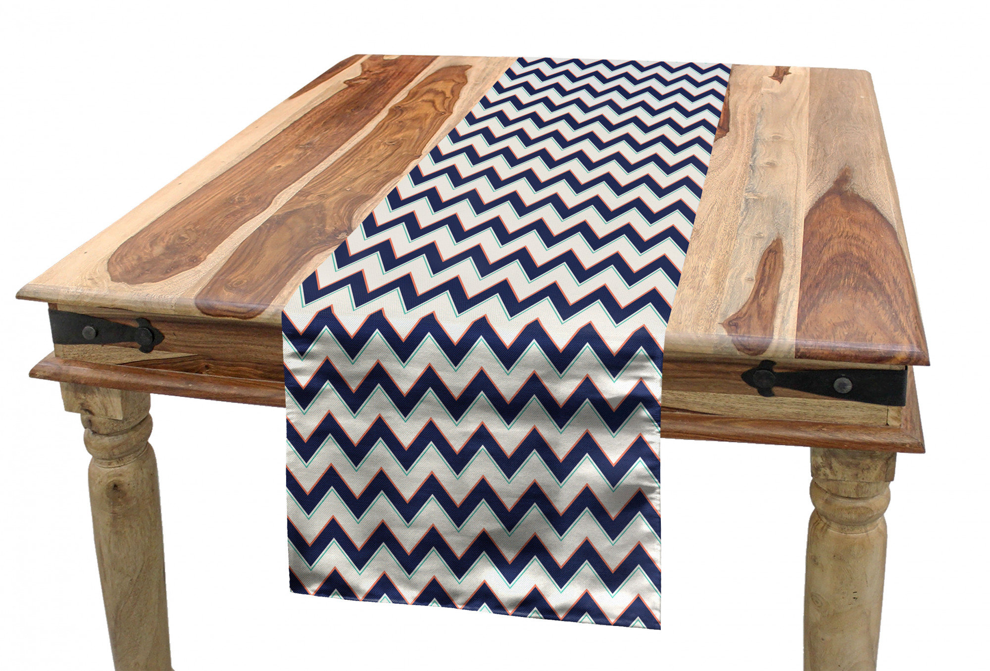 East Urban Home Zig Zag Table Runner | Wayfair