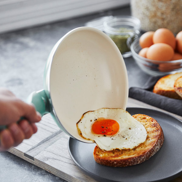 GreenPan Rio Healthy Ceramic Nonstick 7" 9.5" and 11" Frying Pan ...