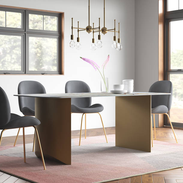 Willa Arlo Interiors Yoel Velvet Solid Back Arm Chair | Wayfair