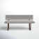 Mercury Row® Mukai Polyester Upholstered Bench & Reviews | Wayfair