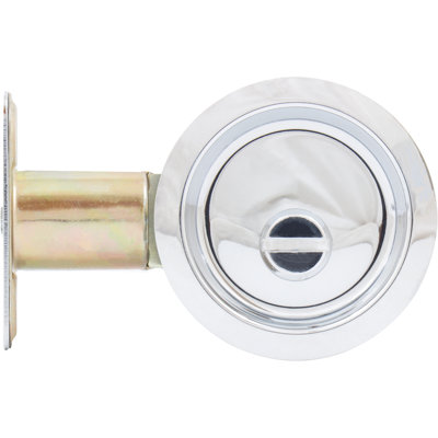 Stone Harbor Hardware Round Pocket Door Lock & Reviews | Wayfair