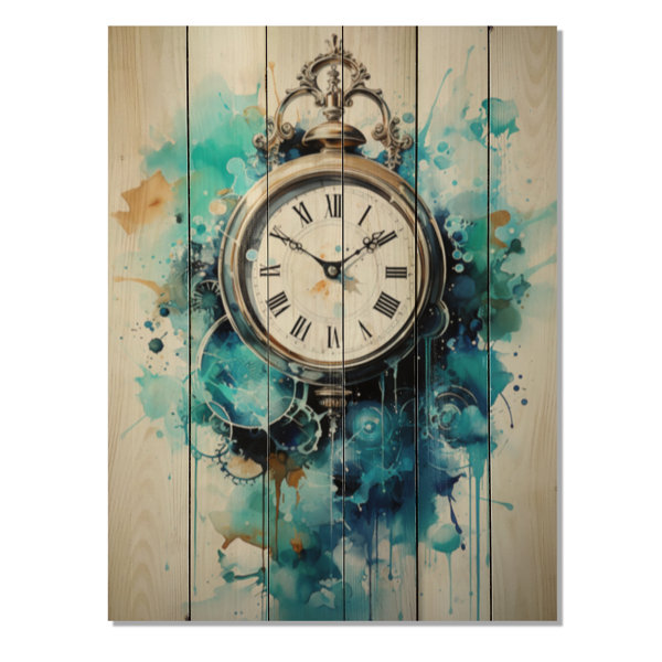 Red Barrel Studio® Clock Time In Motion II - Wayfair Canada