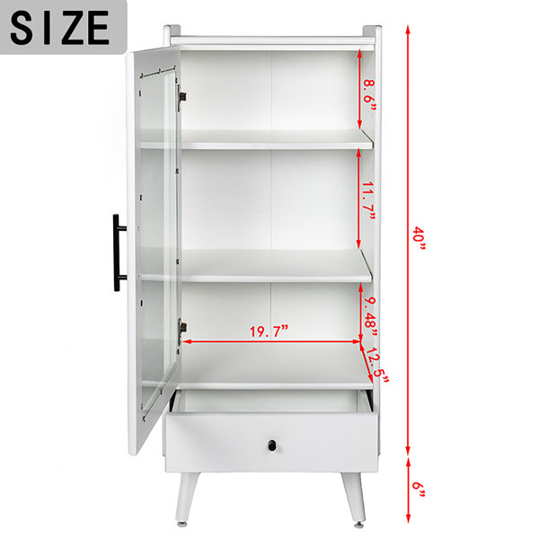 George Oliver Jahfari 1 - Drawer Dresser | Wayfair