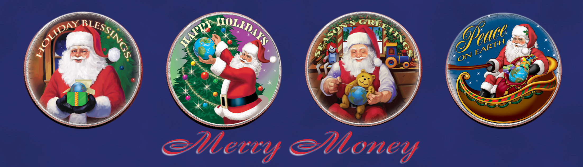The Holiday Aisle® Merry Money Christmas Coins - Wayfair Canada
