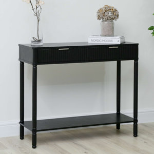 Brambly Cottage Wicklow 80cm Solid Wood Console Table | Wayfair.co.uk
