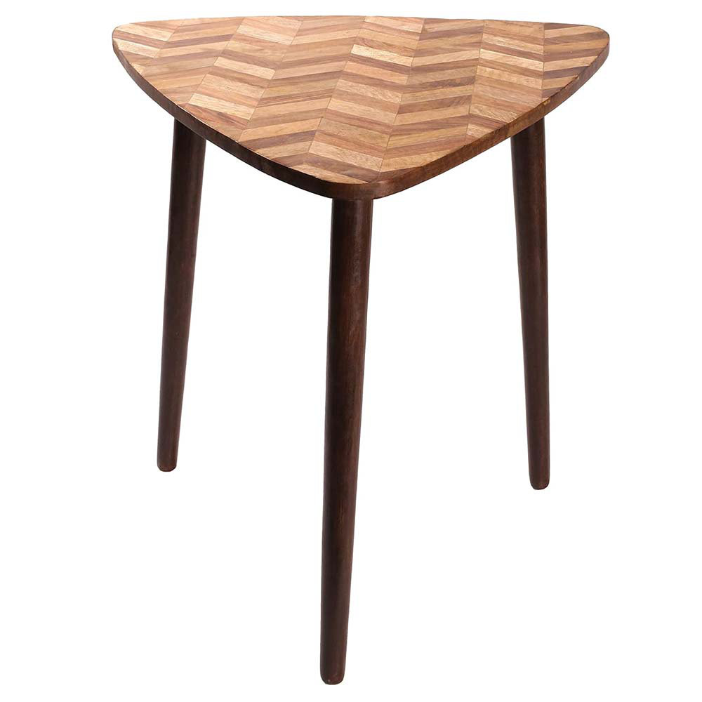 George Oliver End Table, Coffee Table, Side Table, Wooden Table 3 Legs ...