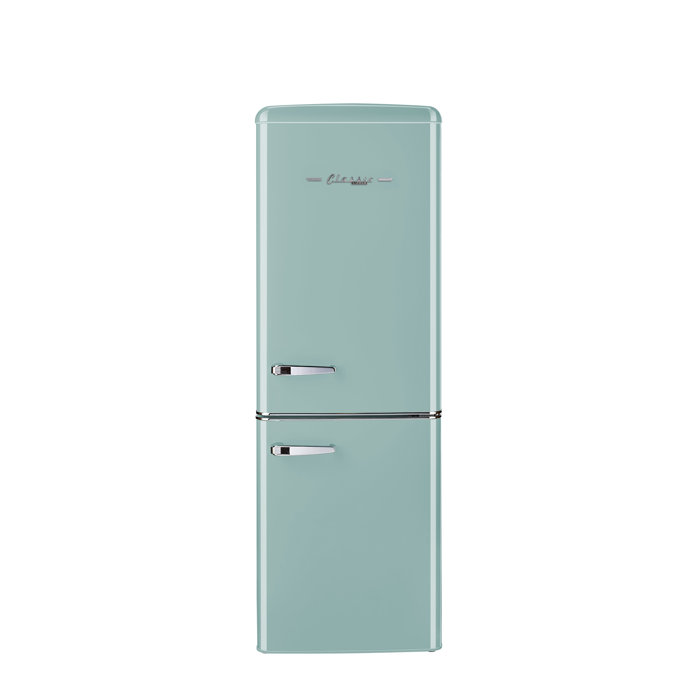 Unique Classic Retro 21.6" Manual Defrost 7 cu. ft. Energy Star ...