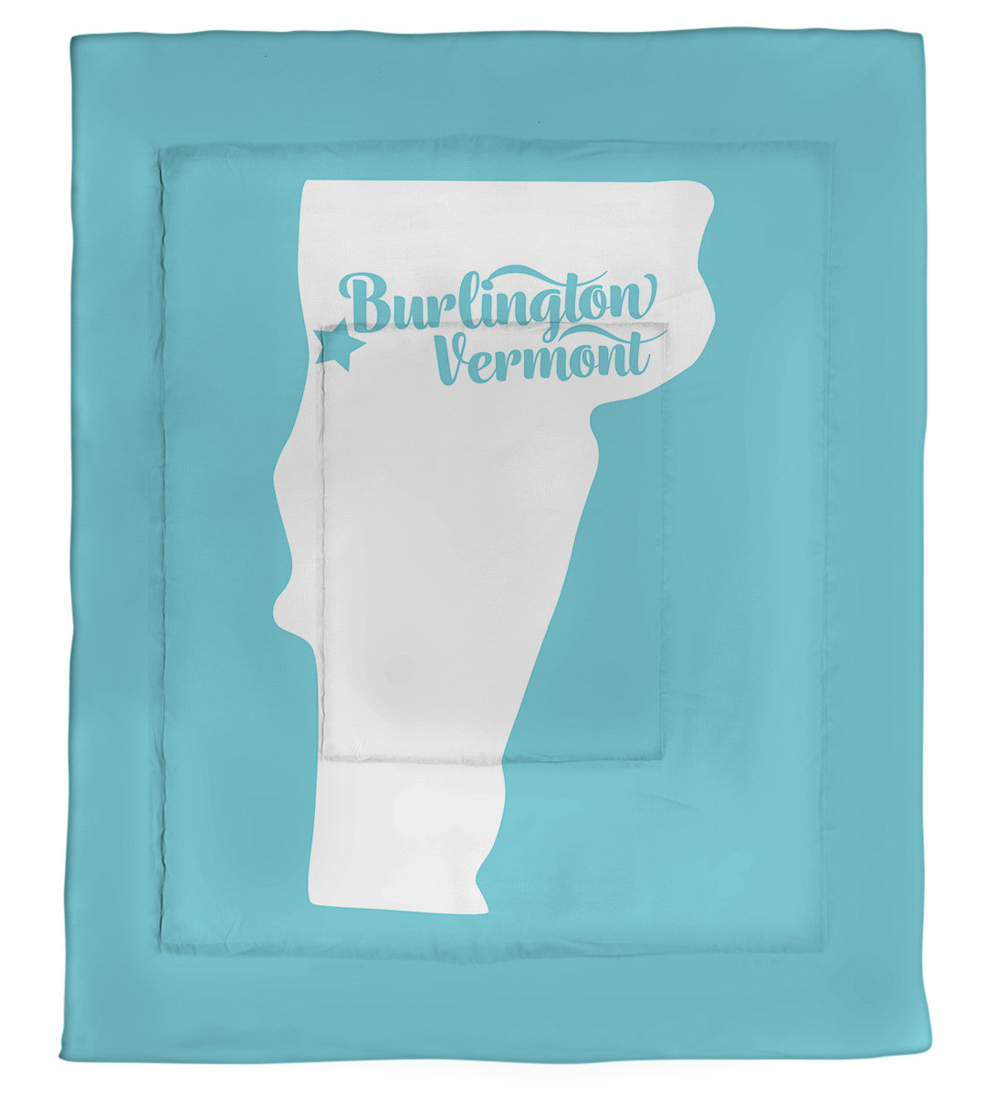 ArtVerse Burlington Vermont Single Reversible Comforter | Wayfair