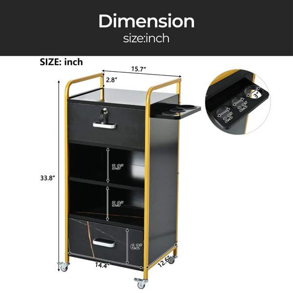 Mercer41 Dasiya Freestanding Standard Bathroom Cabinet | Wayfair