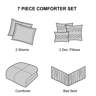 Nanshing America, Inc Microfiber 7 Piece Comforter Set | Wayfair