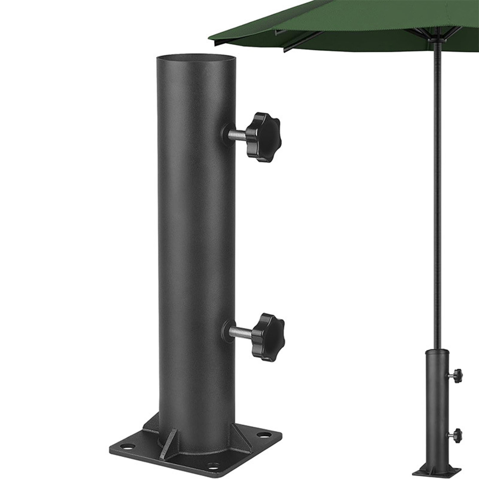 17 Stories Outdoor Umbrella Stand Patio Umbrella Base Rustproof ...
