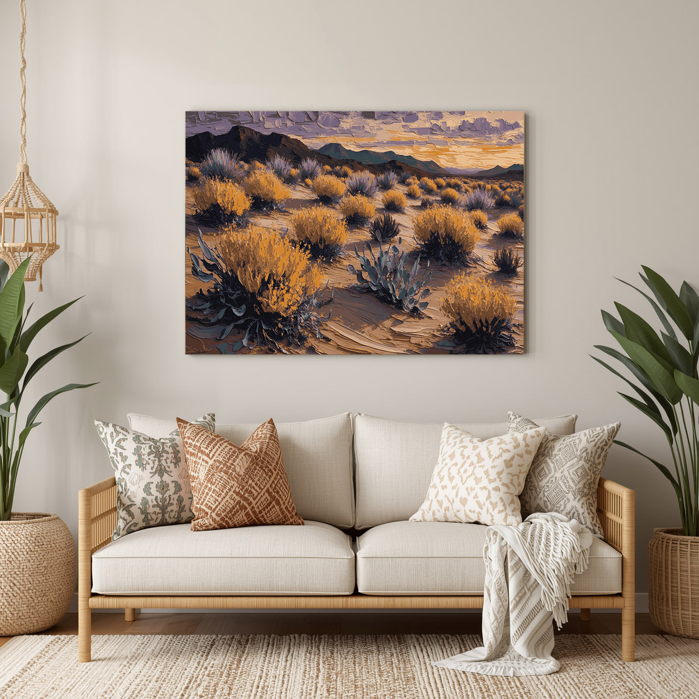 Foundry Select Southwestern Plants Brittlebush 153 Brown Metal Wall Art ...