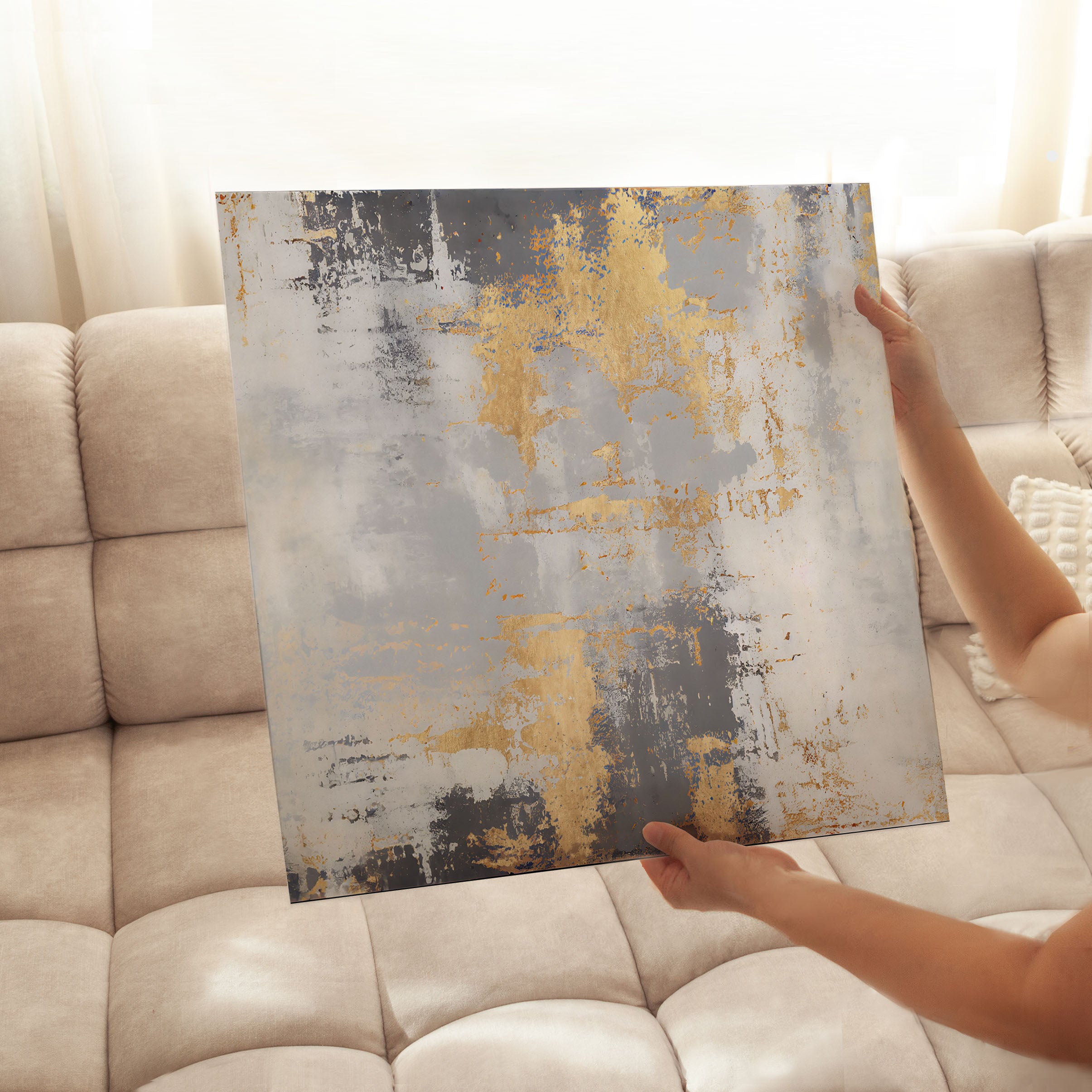 Mercer41 Abstract The Infinite Horizon Transitional Unframed Art Print ...