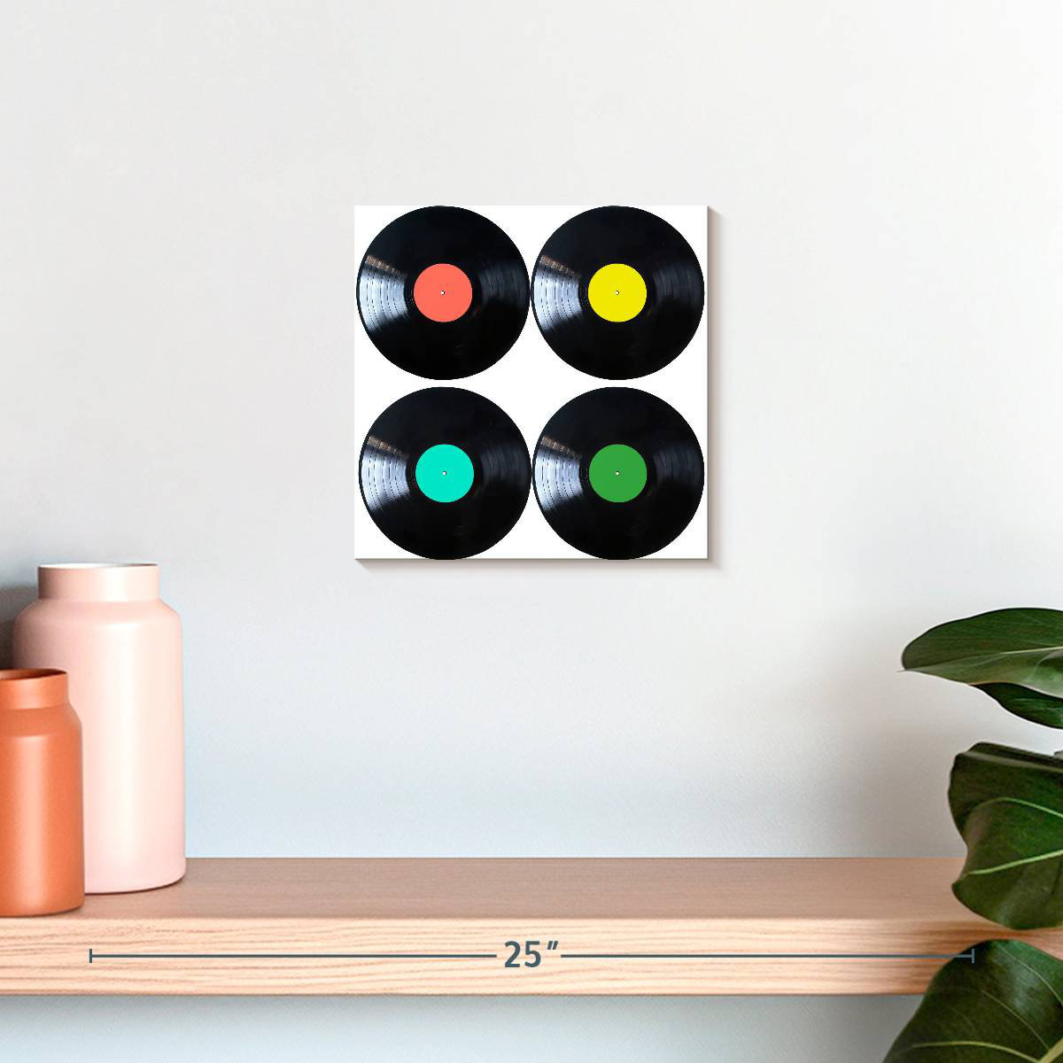 Elephant Stock Colorful Vinyl Discs | Wayfair