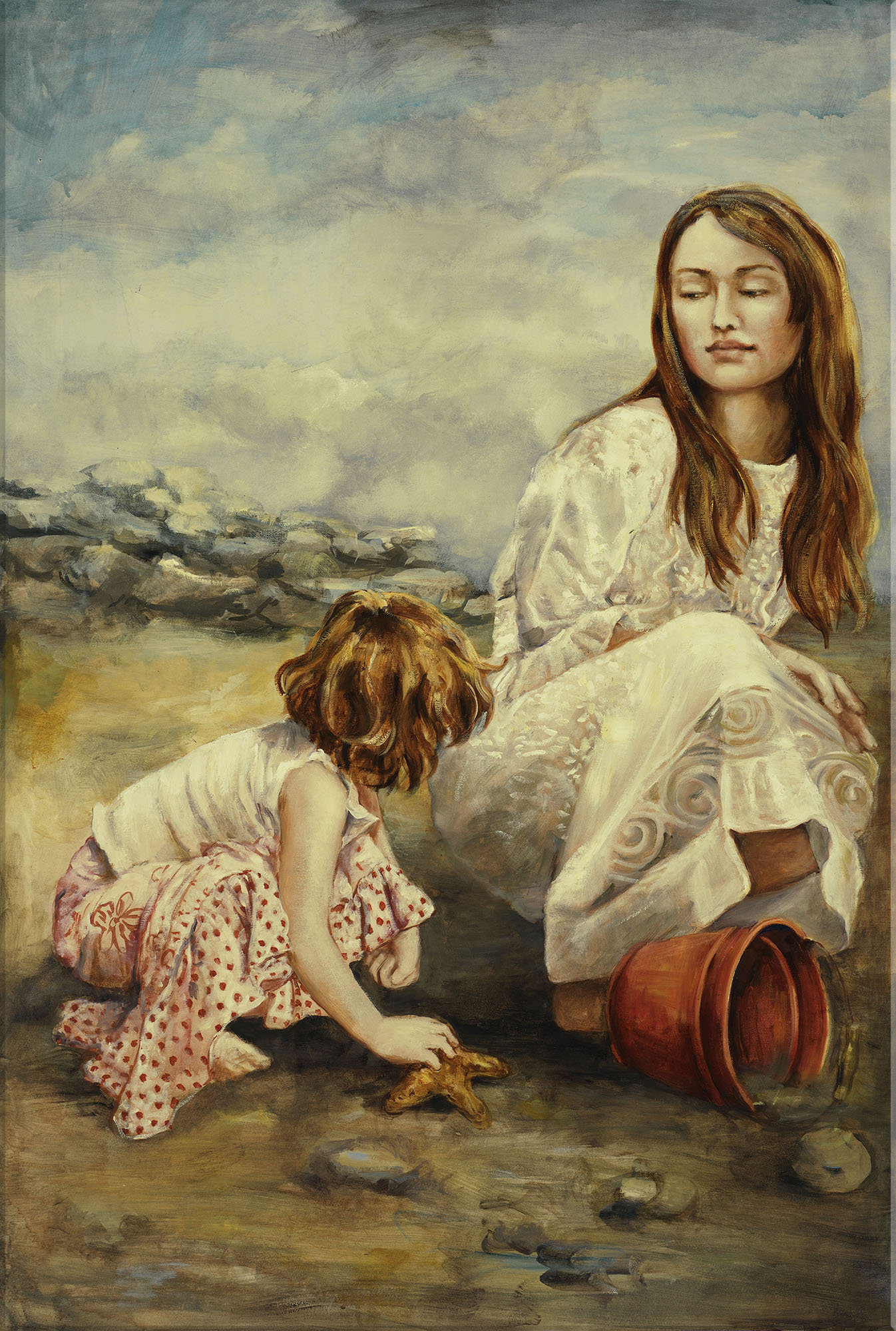 RFA Decor After the Tide by Claudette - Wrapped Canvas Painting | Wayfair