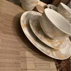 Mercury Row® Amiya Porcelain China Dinnerware Set - Service for 4 ...