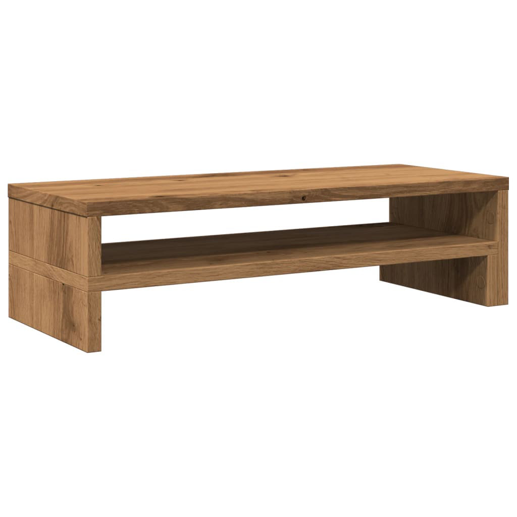Ebern Designs Monitor Stand Artisian Oak 21.3X8.7X5.9" Engineered Wood ...