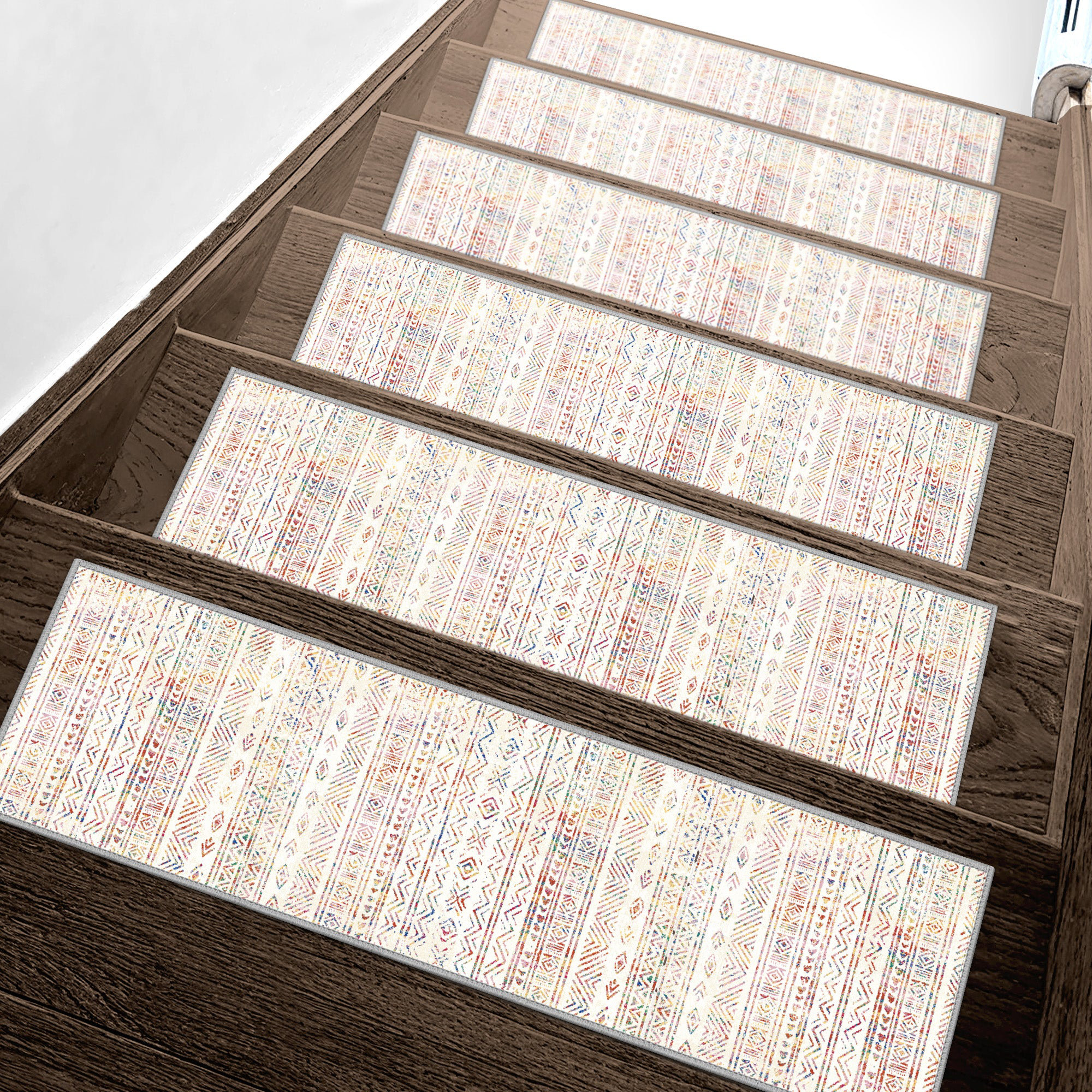 Union Rustic Edging Stair Treads Non-Slip Carpet Mats Indoor Stair ...