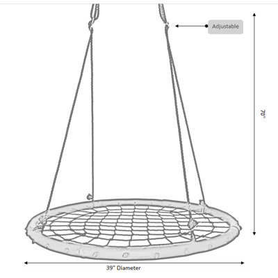 PLAYBERG Net Tree Swing Seat | Wayfair