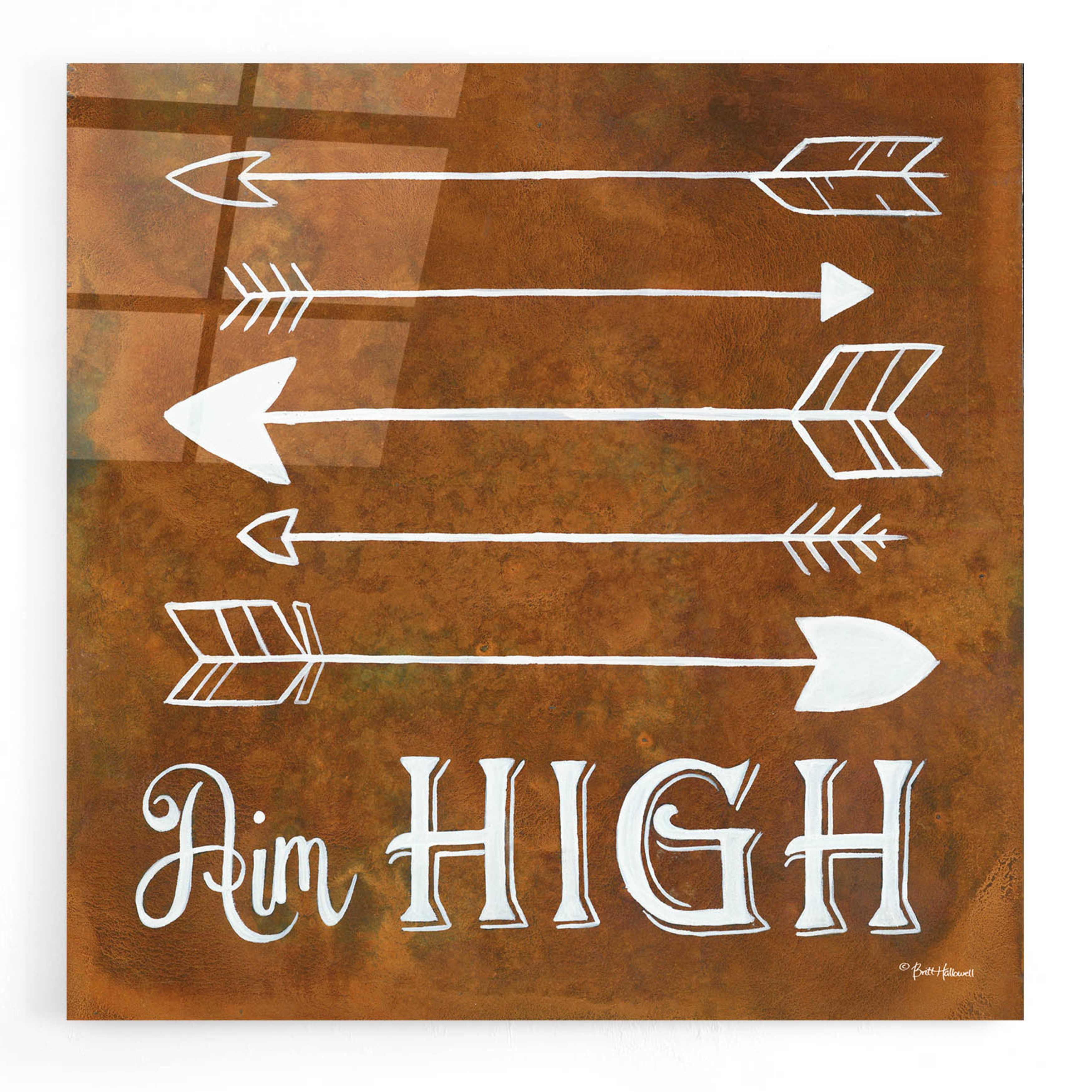 Union Rustic ''Aim High'' By Britt Hallowell, Acrylic Glass Wall Art ...