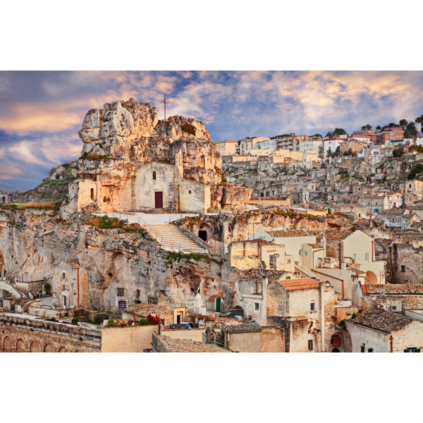 Ebern Designs Matera, Basilicata - Wrapped Canvas Print | Wayfair.co.uk