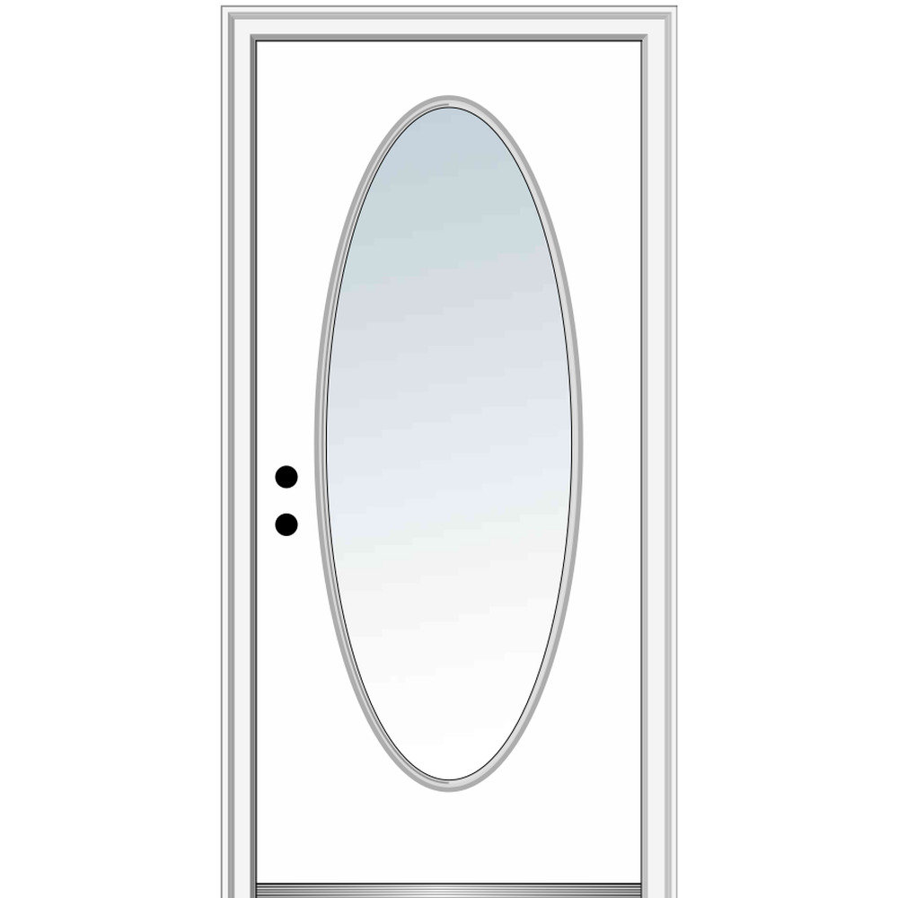 MMI DOOR Large Steel Prehung Front Entry Doors - Wayfair Canada