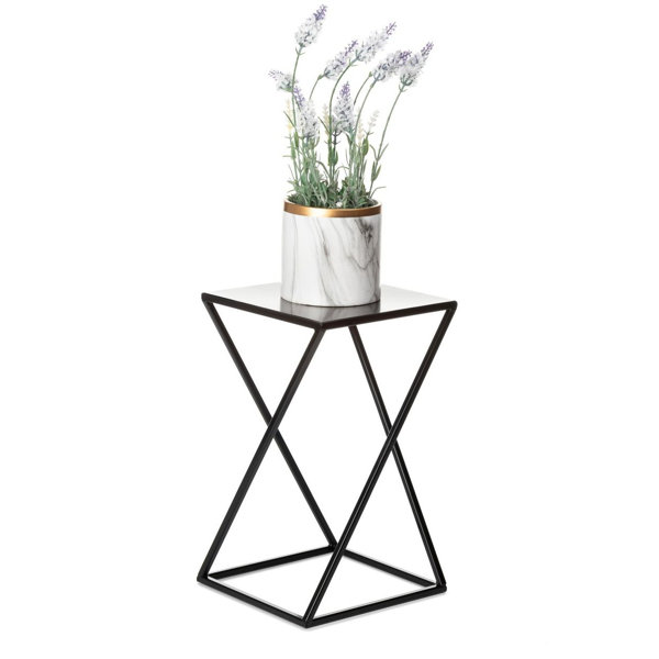 17 Stories Hirohide Rectangular Pedestal Plant Stand | Wayfair.co.uk