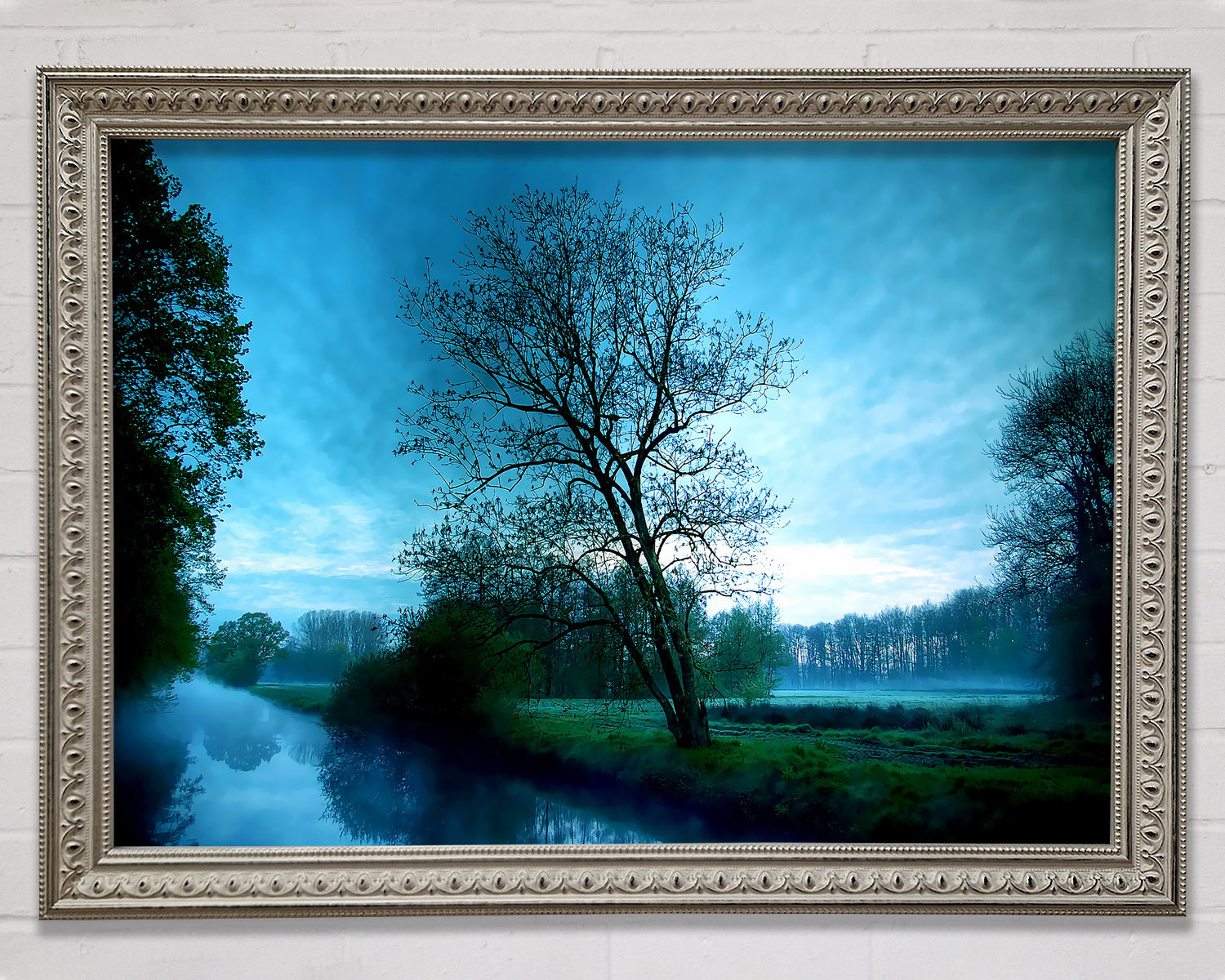 Bright Star Stunning English Countryside Morning - Single Picture Frame ...