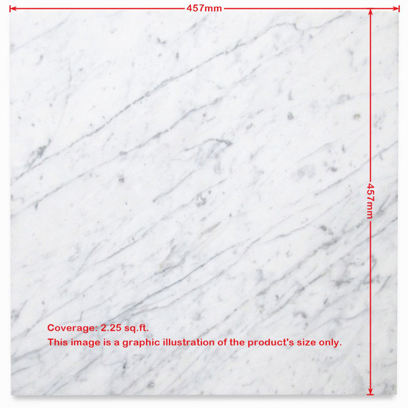 Marble Online 18" x 18" Marble Mosaic Wall & Floor Tile | Wayfair