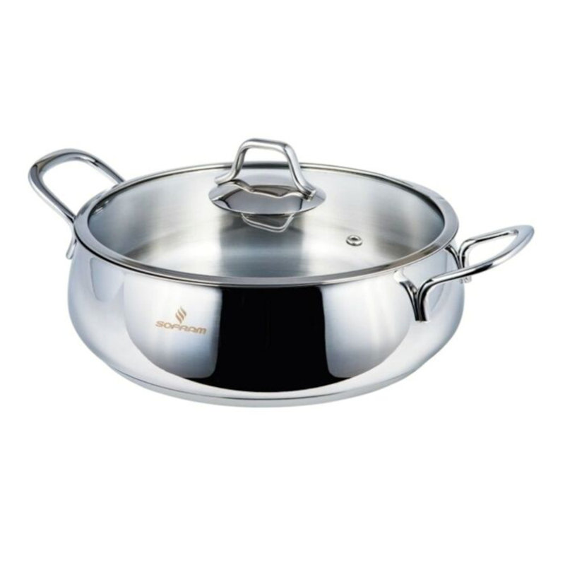SOFRAM Stainless Steel Low Stock Pot & Reviews | Wayfair