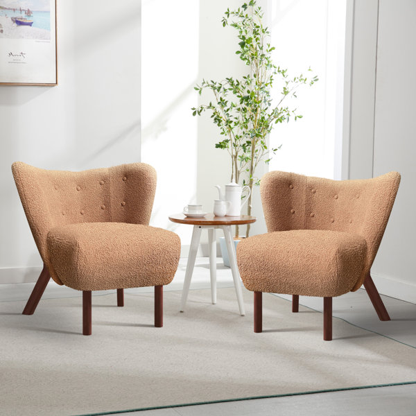 George Oliver Folden 31.5" Wide Modern Fancy Upholstered Tufted ...