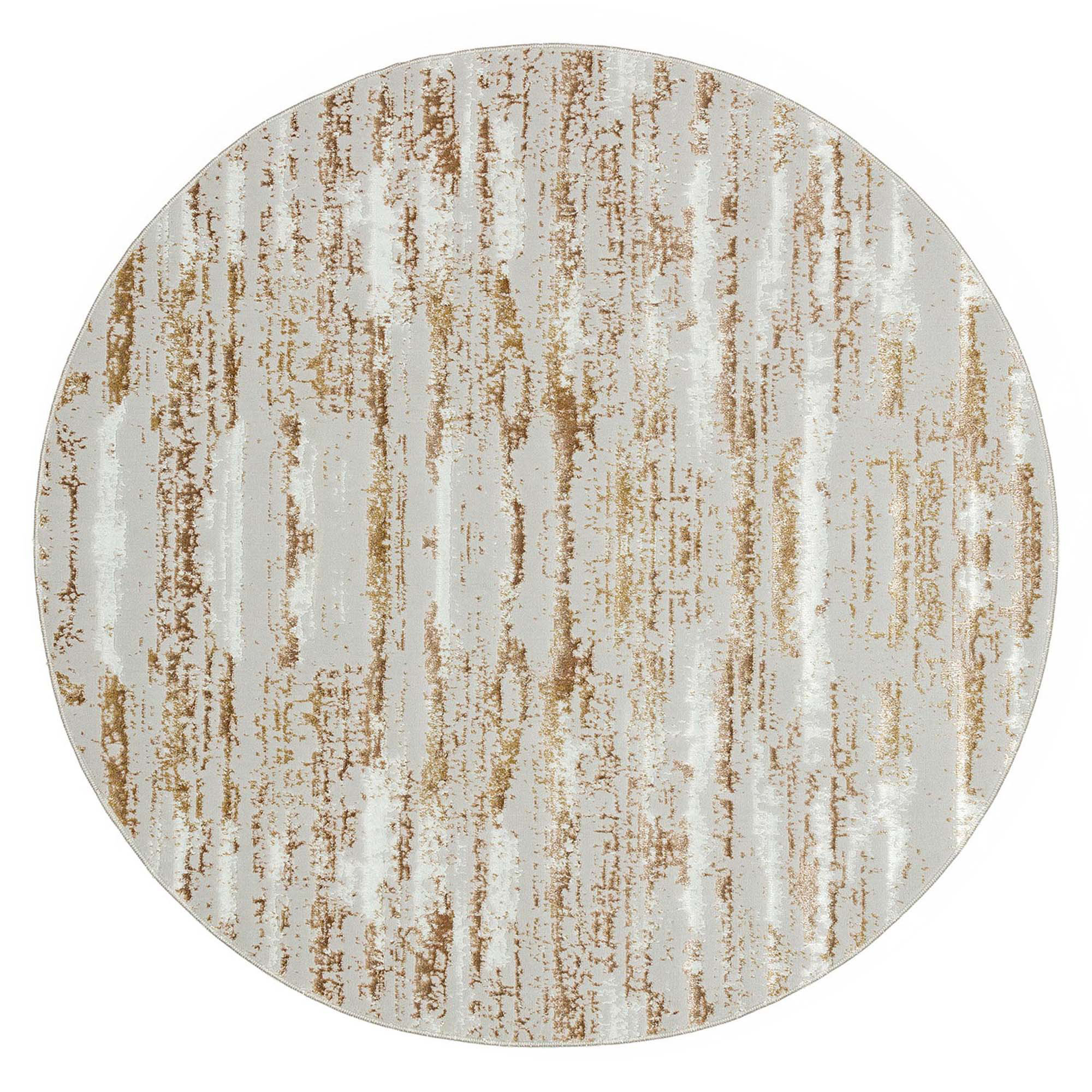 Ebern Designs Washable Woven Area/Round Rug | Wayfair