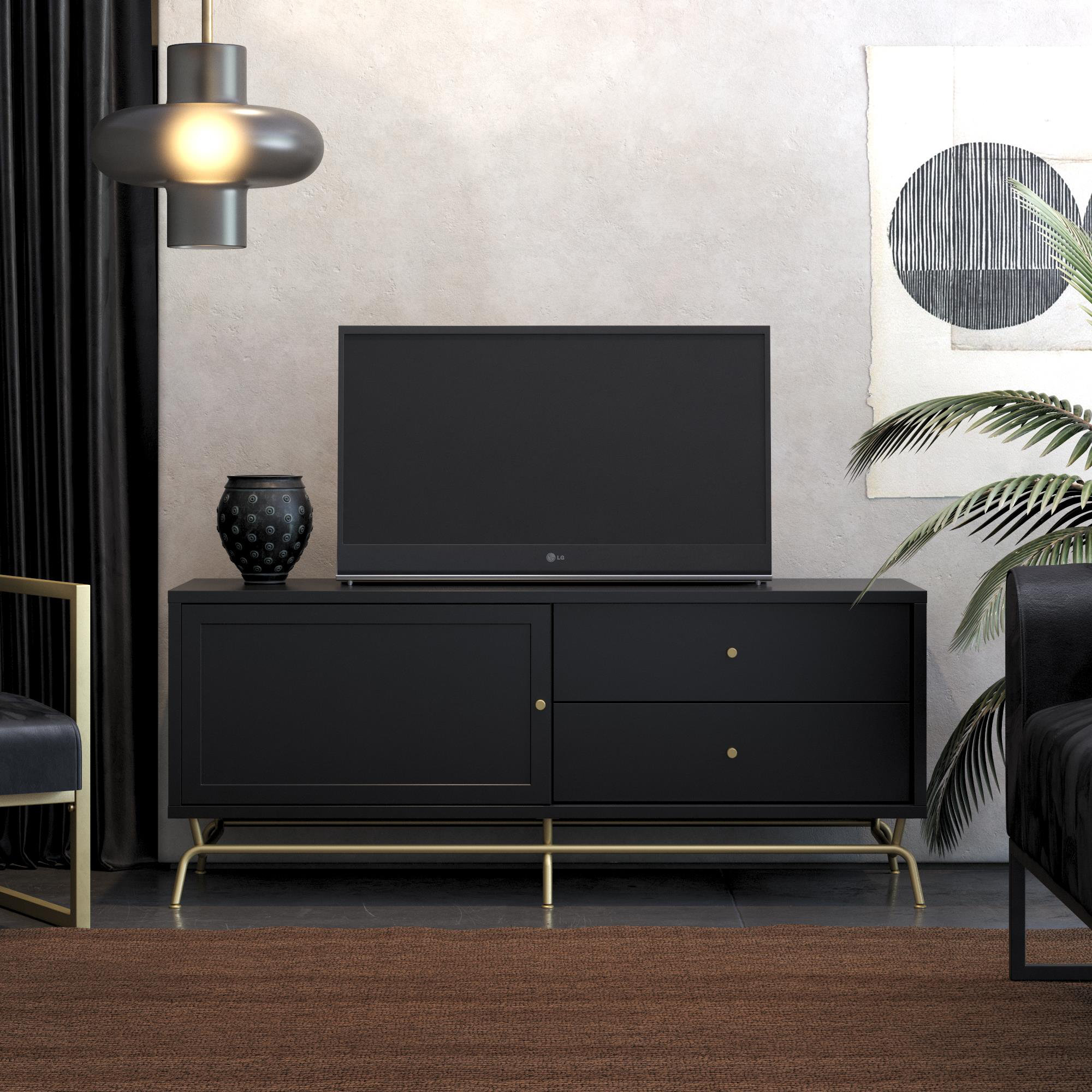 CosmoLiving by Cosmopolitan TV Stand for TVs up to 65" & Reviews ...