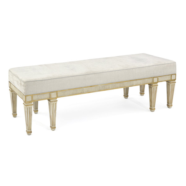 John-Richard Vallejo Fabric Upholstered Bench | Wayfair
