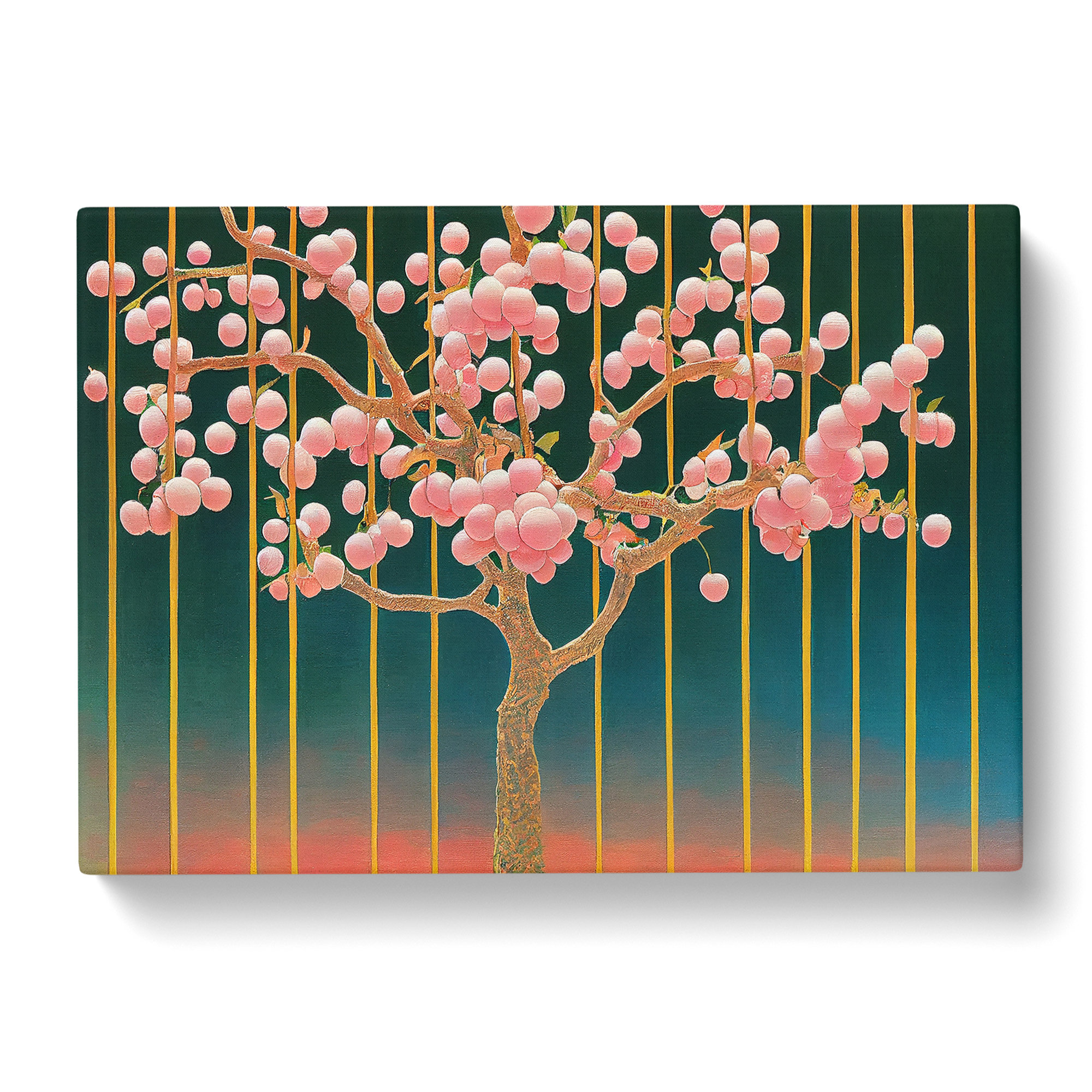 ClassicLiving Super Plum Blossom Tree - Wrapped Canvas Graphic Art ...