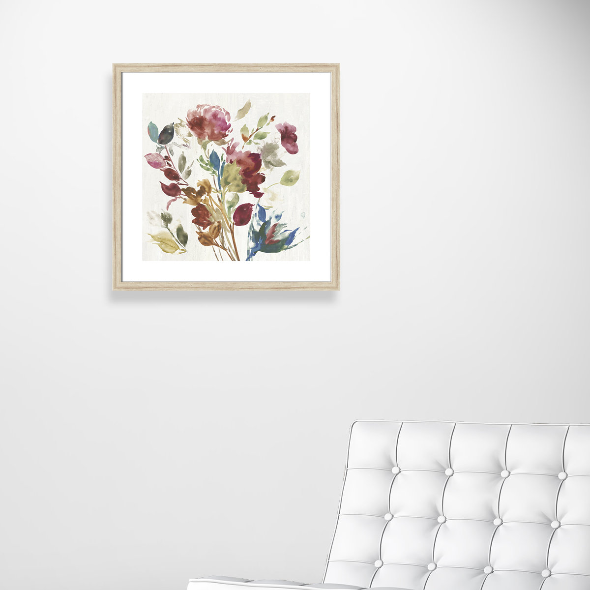 Winston Porter Mitchel Vintage Floral I' Framed Watercolor Painting ...