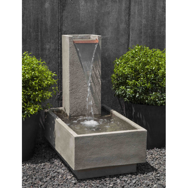 Campania International, Inc Concrete Falling Water Fountain | Perigold