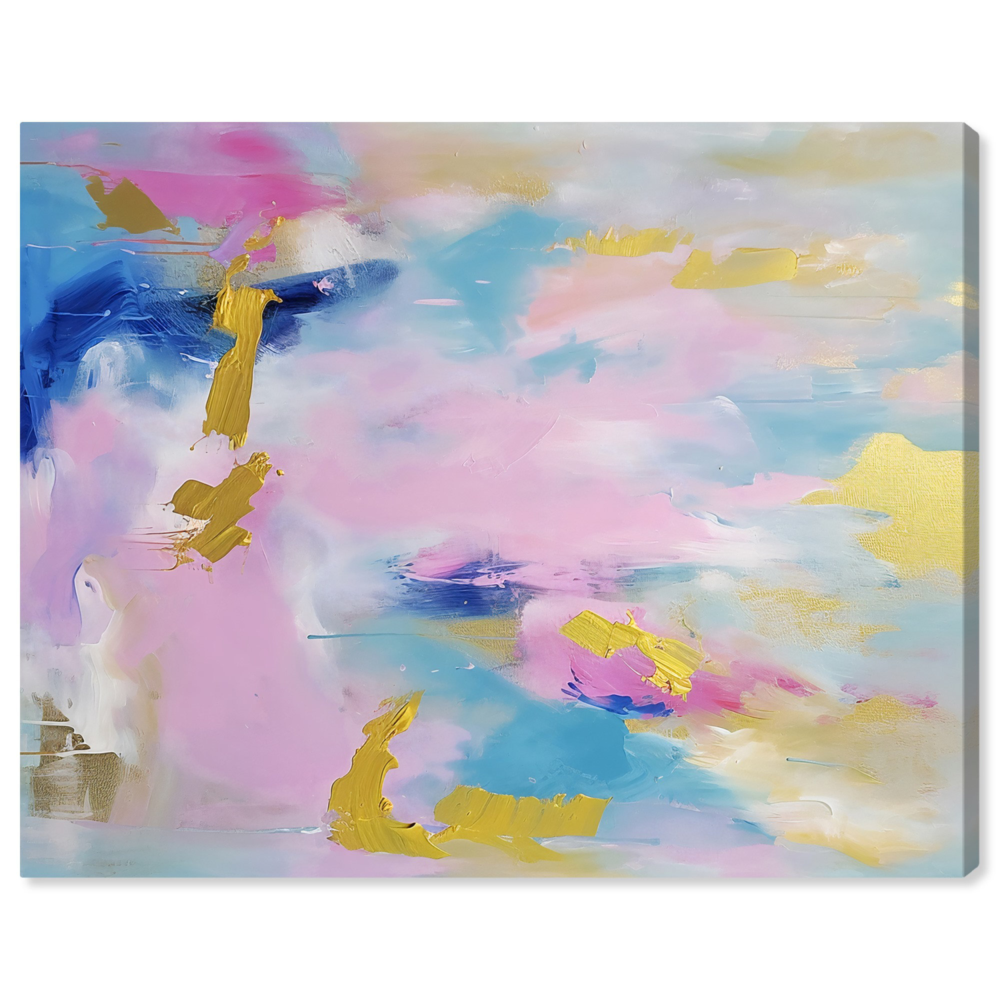 Art Remedy Joyful Expressionism Canvas Bright Colorful Abstract Art by ...