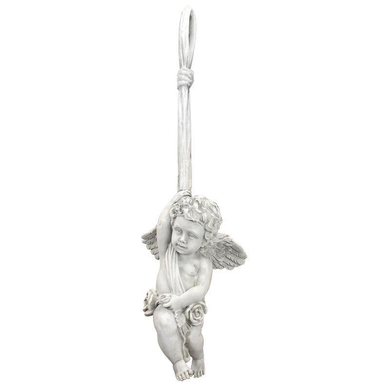 Design Toscano Angelic Play Hanging Statue & Reviews | Wayfair