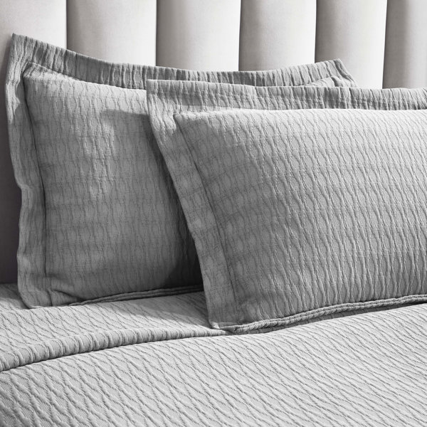 Superior Calvert Cotton Medium Weight Matelasse Weave Diamond Lattice ...