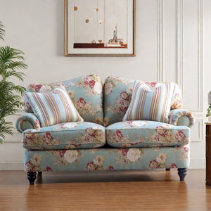 Danbenla design Simple Blue Casual Fabric Sofa | Wayfair