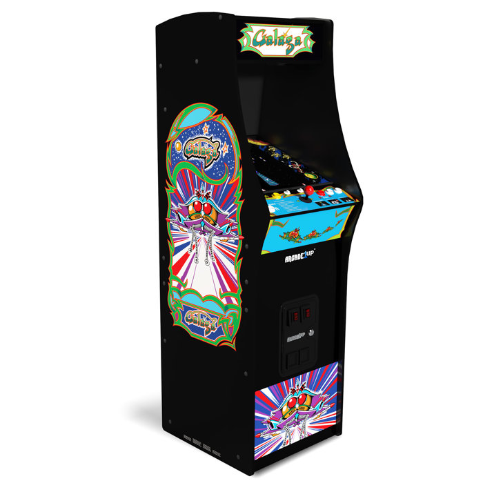 Arcade 1Up Arcade1Up GALAGA Deluxe 14 Games in 1, 5 Foot Stand-Up ...