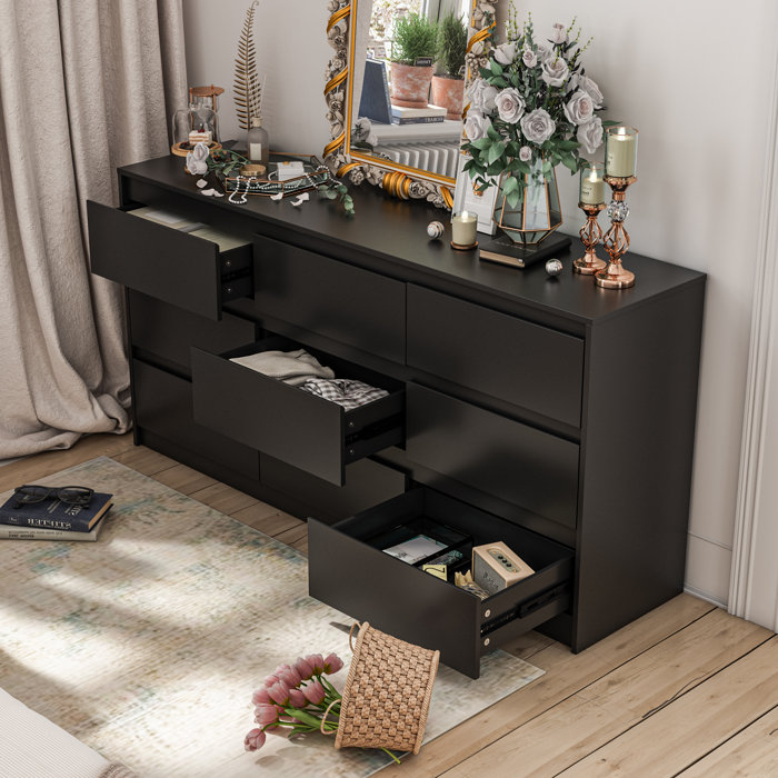 Latitude Run® Nine Drawers Dresser For Your Bedroom & Reviews | Wayfair