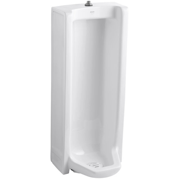 Kohler Branham Washout Floor-Mount 1 GPF Urinal with Top Spud - Wayfair ...
