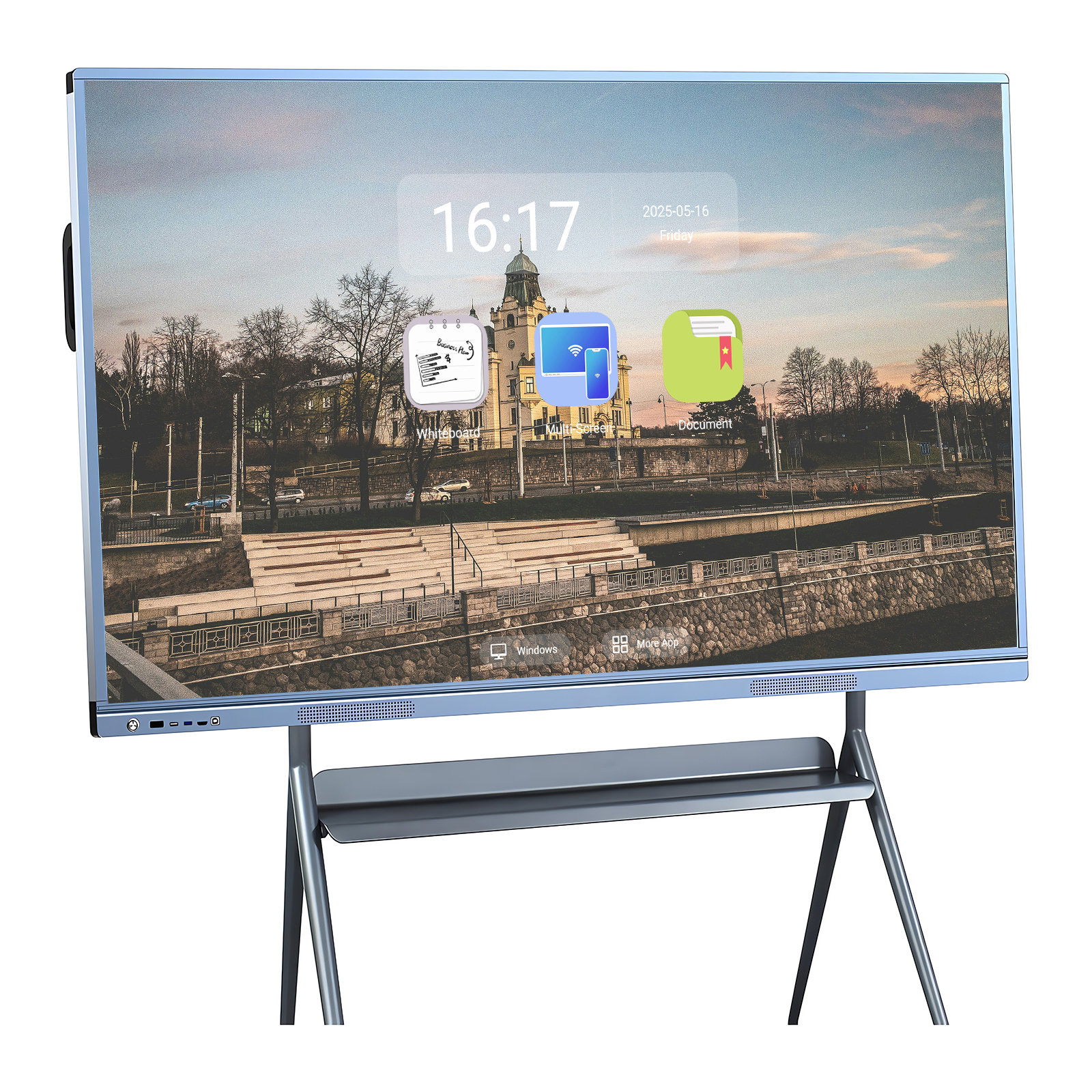 JYXCN Smart Board 86 Inch Interactive, All-in-One Touch Screen Computer ...