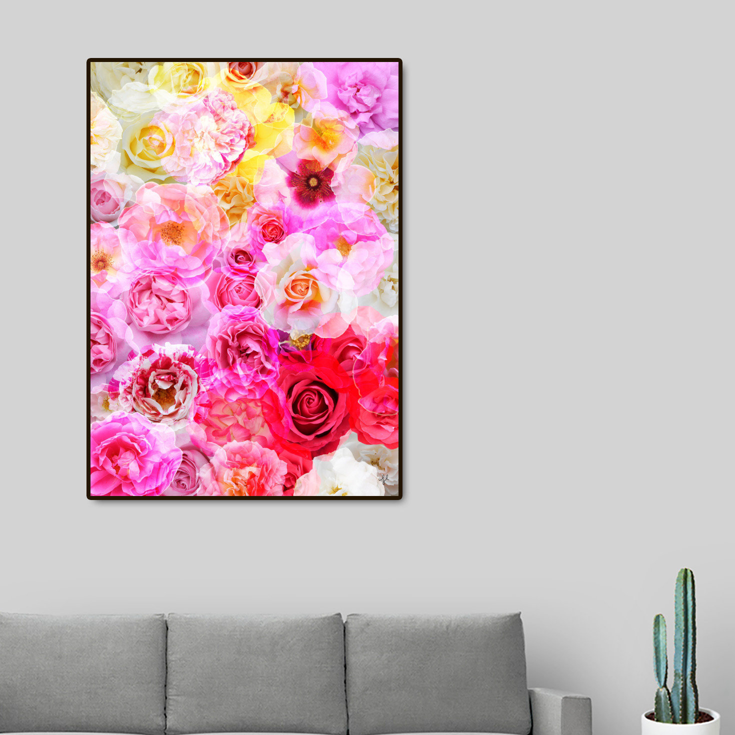 Curioos Roses by Hayley Graham Framed Graphic Art | Wayfair