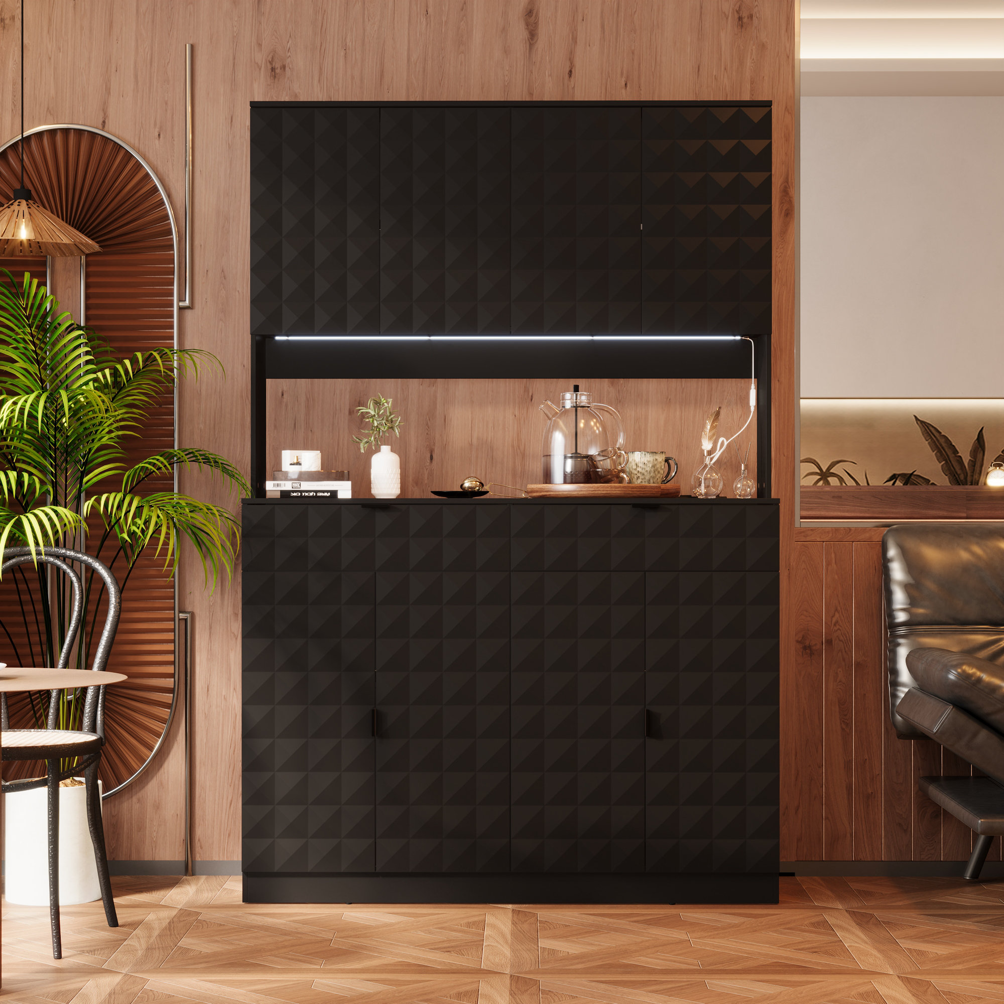 Ivy Bronx 71'' H X 47 '' W 2-Drawer Office Storage Cabinet With ...