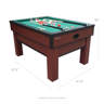 Atomic 4.8' Bumper Pool Table & Reviews | Wayfair